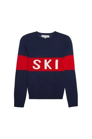 ELLSWORTH + IVEY Block Ski Crewneck Sweater