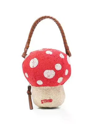 Staud Polka-dot Mushroom Tote Bag