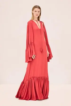 Bell Sleeves Day Dresses