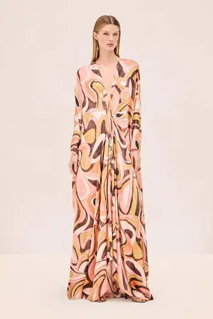 Alexis Esterra Draped Kaftan