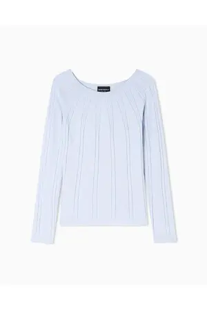 Emporio Armani Boat Neck Sweaters For Women