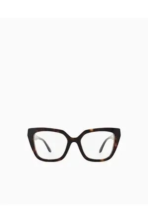 Emporio Armani Cat-eye Eyewear Frame - Red