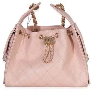 CHANEL Quilted Caviar 25 Hobo
