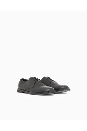 Giorgio Armani Nappa Leather Lace-ups