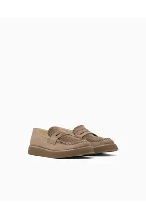 Giorgio Armani Suede Loafers