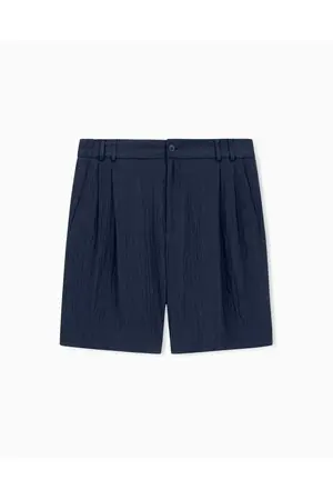 Giorgio Armani Pleated Shorts For Men