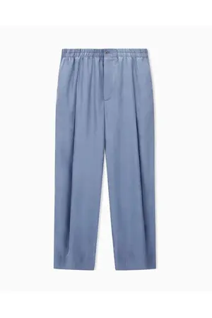 Giorgio Armani Washed Silk Trousers