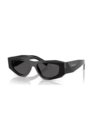 Prada Sunglasses Pillow Shape Full Rim - Black