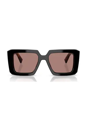 Prada Full Rim Square Frame Sunglasses