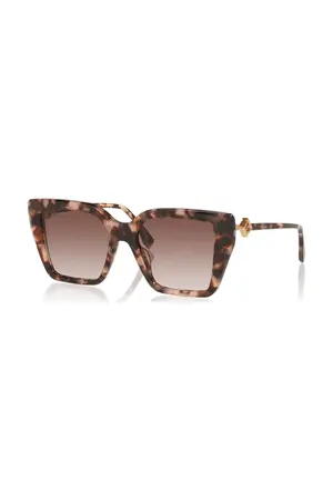 Fendi Tortoise Square Sunglasses - Brown