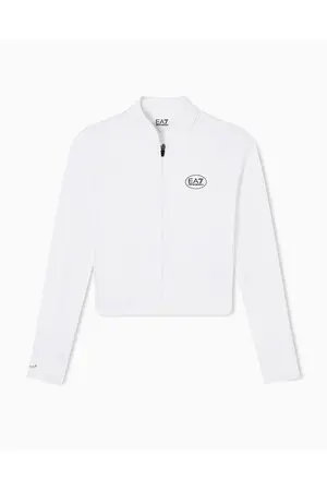 EA7 Tennis Pro Zip-up Sweatshirt - White