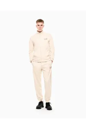 Emporio Armani Jersey Tracksuit With Logo Details