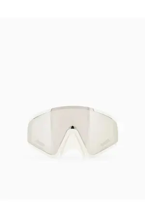 Emporio Armani Asymmetrical Sports Sunglasses - White