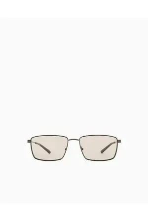 Emporio Armani Rectangular Sunglasses - Natural