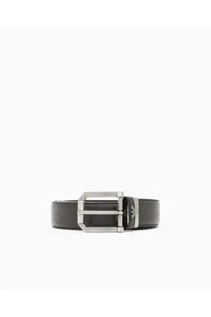 Emporio Armani Leather Belt - Brown