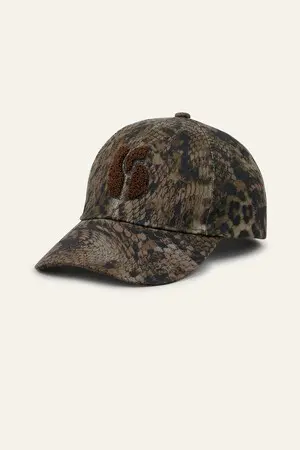 Ba&sh Honi Patterned Baseball Cap