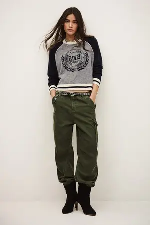 Ba&sh Cashmere Sporty Sweater