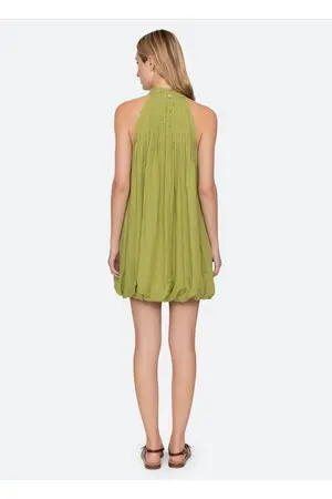 Sea Violet Mini Dress - Green