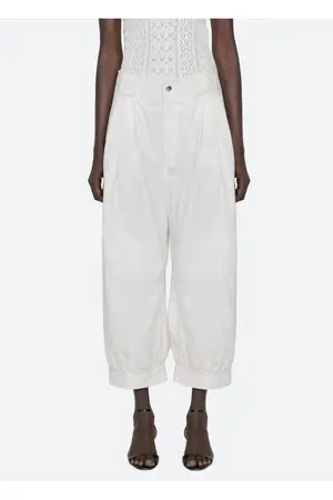 Sea Lois Twill Pants White
