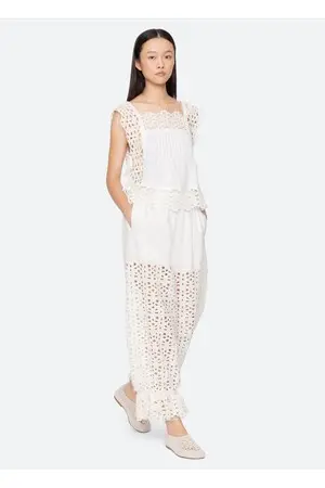Sea Leila Eyelet Pants