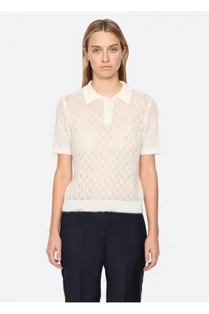 Sea Short Sleeve Sweaters For Women