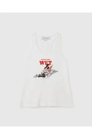 Stella McCartney Jeff Koons Slippery When Wet Tank
