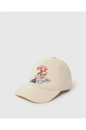 Stella McCartney Jeff Koons Slippery When Wet Cap - Natural