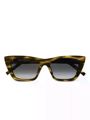Saint Laurent Cat-eye Sunglasses - Brown