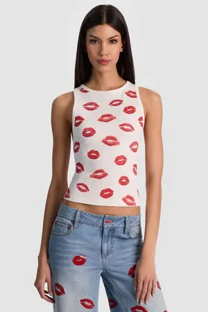 Alice + Olivia Graphic Camis Tanks For Women