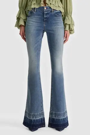 Alice + Olivia Roseline Flare Jeans