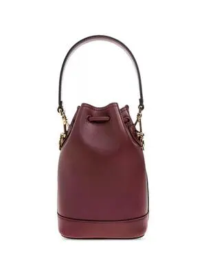Fendi Mini Mon Tresor Drawstring Leather Tote Bag