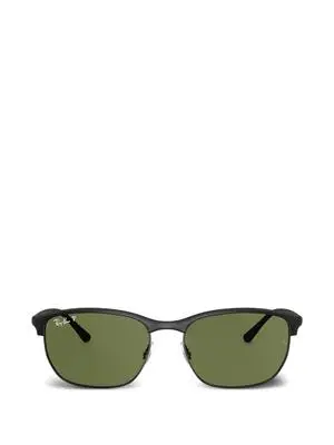 Ray-ban Rectangle-frame Sunglasses - Black