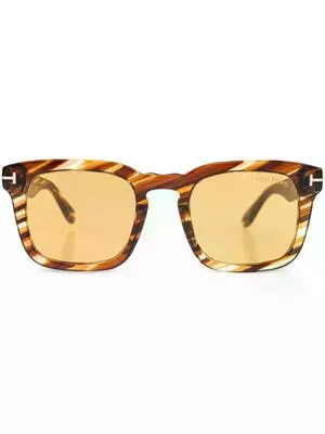 TOM FORD Square-frame Sunglasses - Brown
