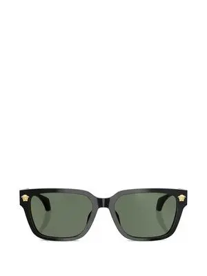 Versace Rectangle-frame Sunglasses - Black