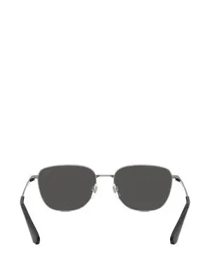 Burberry Square-frame Sunglasses - Silver