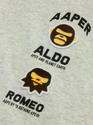 AAPE BY *A BATHING APE Printed T-shirt - Grey