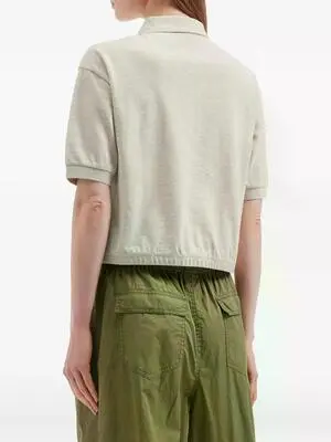 FINGERCROXX Cropped Polo Shirt