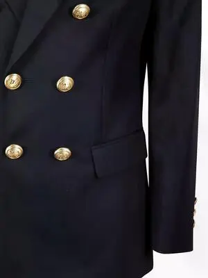 Palm Angels Embroidered Double-breasted Blazer