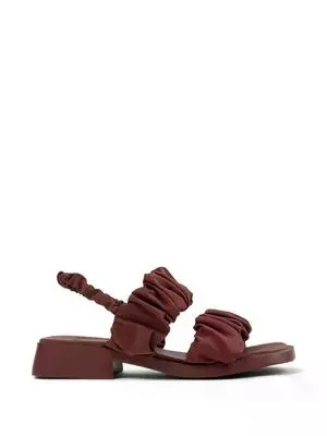Camper Dana Ruched Sandals