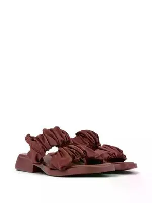 Camper Dana Ruched Sandals