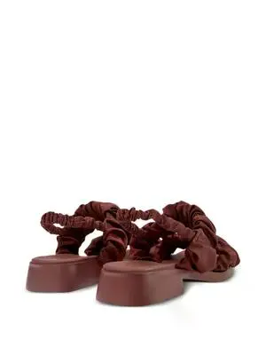 Camper Dana Ruched Sandals