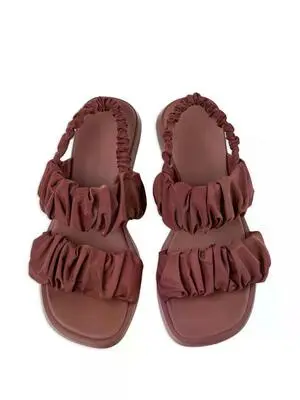 Camper Dana Ruched Sandals