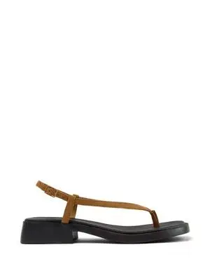 Camper Dana Leather Sandals - Neutrals