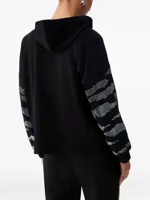 Liu Jo Appliqué Detail Zip-up Hoodie