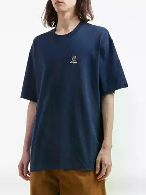 FINGERCROXX Logo-appliqué T-shirt - Blue