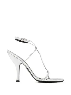 JUDE Mixer Metallic Sandals - Silver