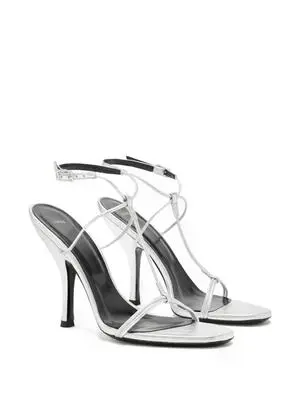 JUDE Mixer Metallic Sandals - Silver