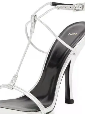 JUDE Mixer Metallic Sandals - Silver