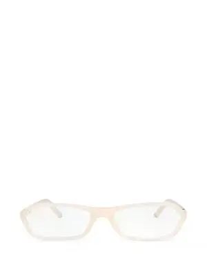 Jacquemus Geometric-frame Glasses - Pink