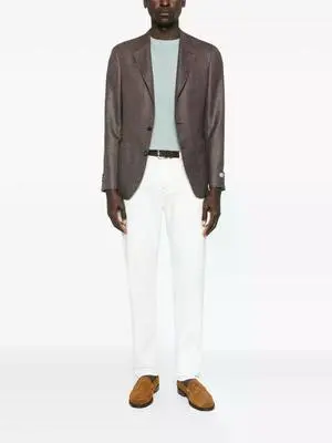 Canali Short-sleeve Knitted T-shirt